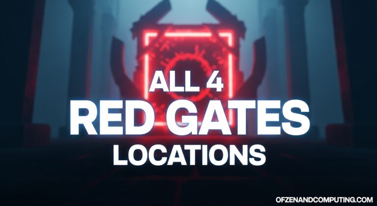 All 4 Red Gates Location Jujutsu Zero (June 2026) Full Guide