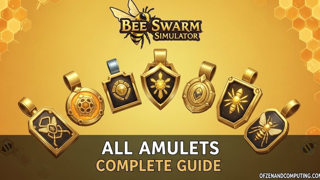 All Amulets Complete Guide Bee Swarm (March 2026) Quick Guide