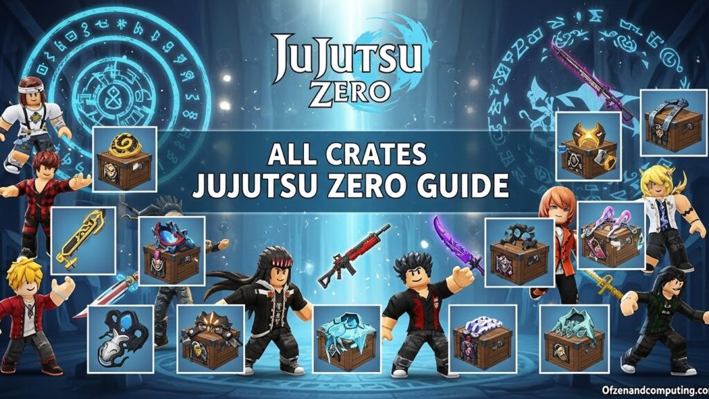 All Crates Jujutsu Zero Guide (March 2026) Complete Drop & Location