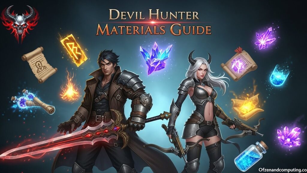 All Devil Hunter Materials Guide (March 2026) Best Farming Routes