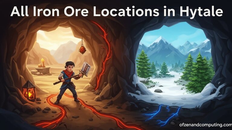 All Iron Ore Locations in Hytale (March 2026) Complete Mining Guide