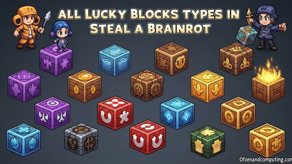 All Lucky Blocks Types in Steal a Brainrot (March 2026) Complete Guide