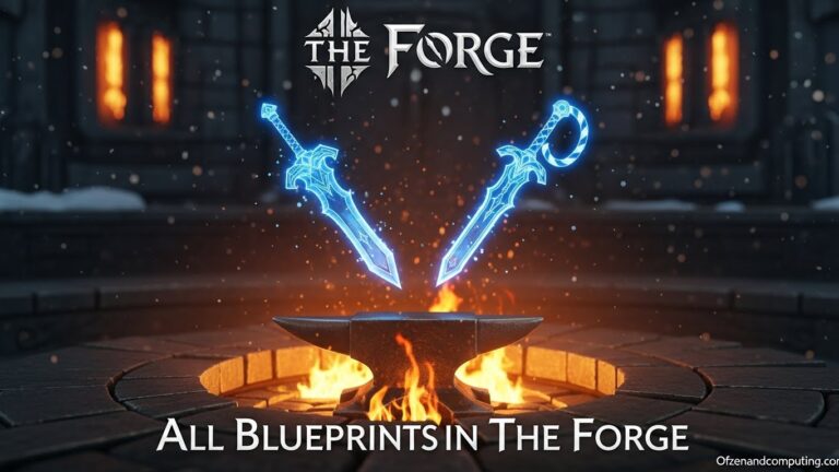 All The Forge Blueprints Guide (March 2026) Complete Crafting Guide