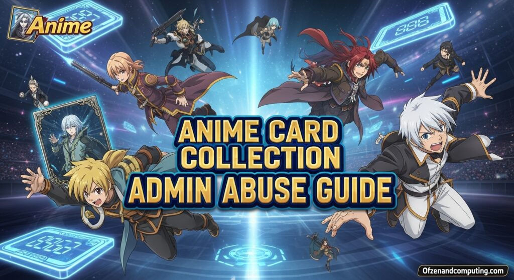 Anime Card Collection Admin Abuse Times (March 2026) Full Guide