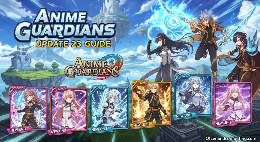 Anime Guardians Update 23 Guide (March 2026) New Units & Codes
