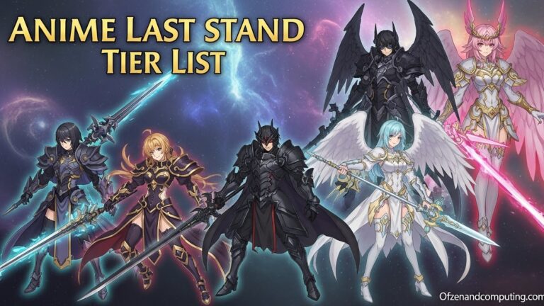 Anime Last Stand ALS Unit Tier List UPD 81 (March 2026) Ultimate Guide