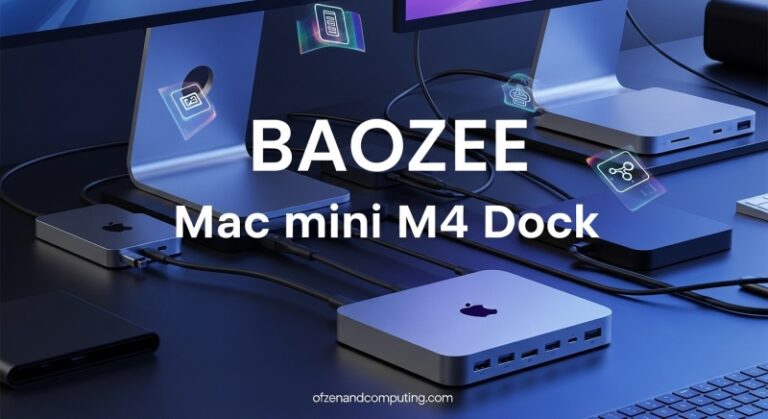 BAOZEE Mac mini M4 Dock Review: 10-Port Hub + NVMe Storage