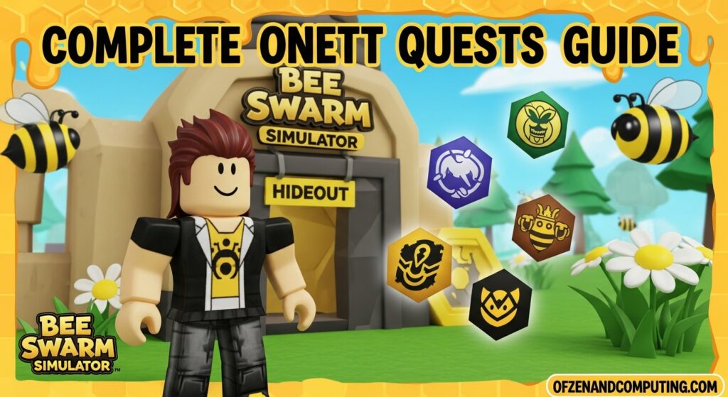 Bee Swarm Simulator Onett Quests (March 2026) Complete Guide