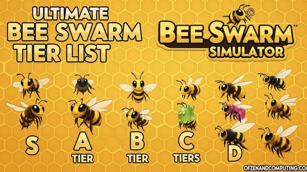 Bee Swarm Simulator Tier List (February 2026) Complete Ranking for Fast ...