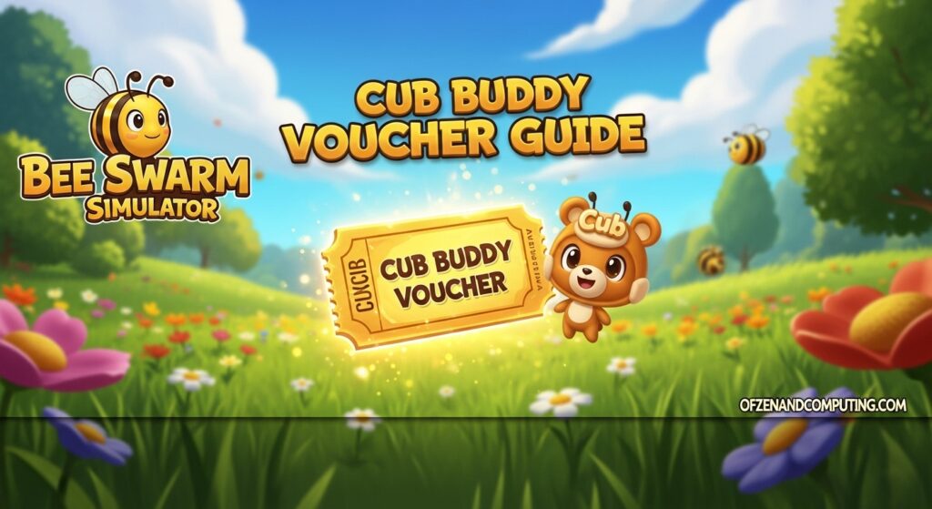 How to Get Cub Buddy Voucher In Bee Swarm Simulator (March 2026) Full Guide