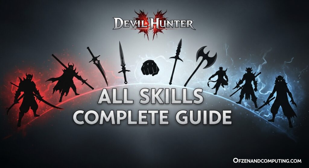 Devil Hunter All Skills Guide (February 2026) Complete List