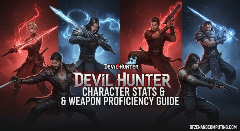 Devil Hunter Character Stats & Weapon Proficiency (March 2026) Quick Guide