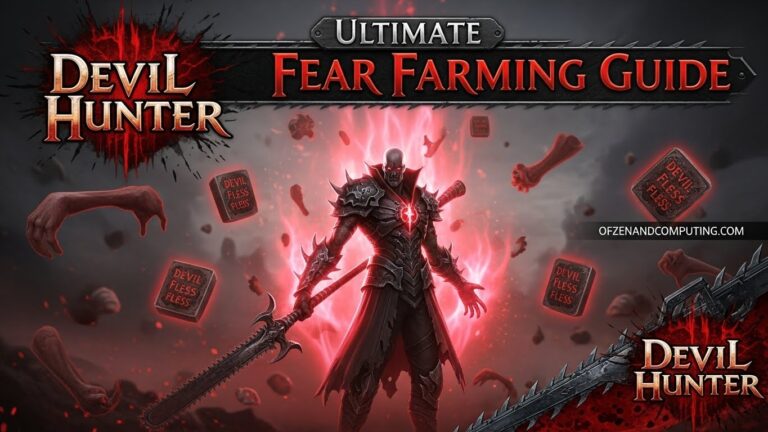 Devil Hunter Fiend Fear Farming Guide (March 2026) Complete Walkthrogh