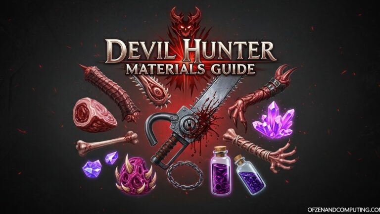 Devil Hunter Materials Guide (March 2026) All Locations & Drop Rates