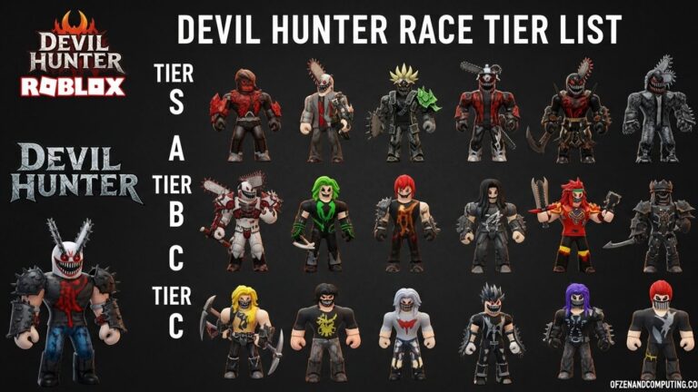 Devil Hunter Race Tier List (March 2026) Best Races Ranked