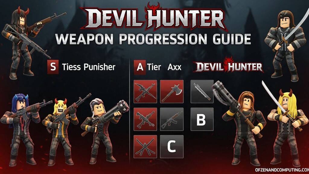 Devil Hunter Weapon Progression Guide (March 2026) Best Weapons & Tier List