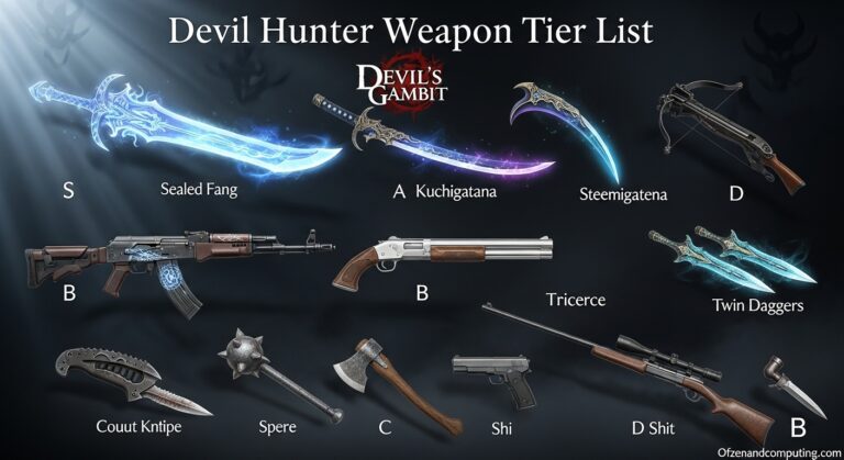 Devil Hunter Weapon Tier List (March 2026) Ultimate Rankings