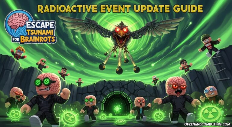 Escape Tsunami for Brainrots Radioactive Event (March 2026) Quick Guide