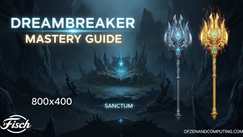 Fisch Dreambreaker Mastery Guide (March 2026) Unlock +10% Speed & Gold Skin