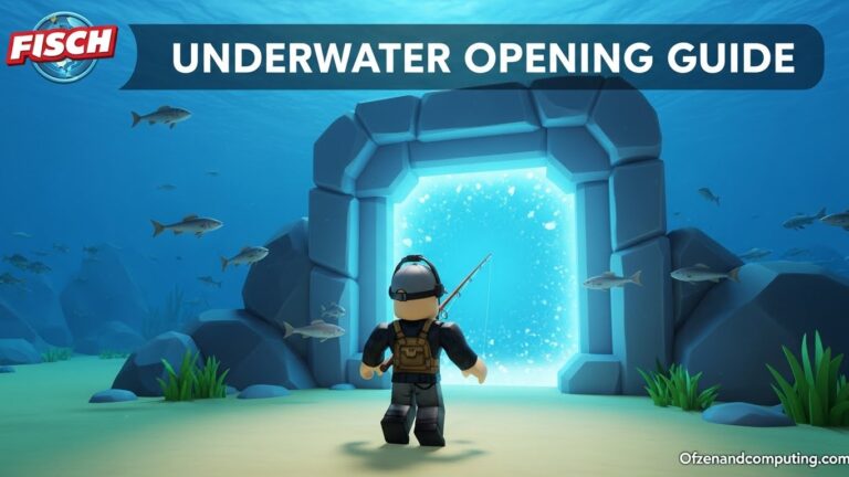 Fisch Roblox Underwater Opening (March 2026) Location Guide