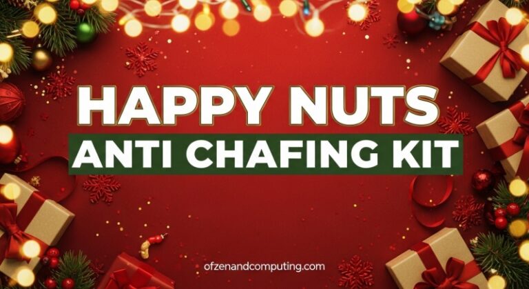 Happy Nuts Anti Chafing Kit Review: Hilarious Holiday Gift