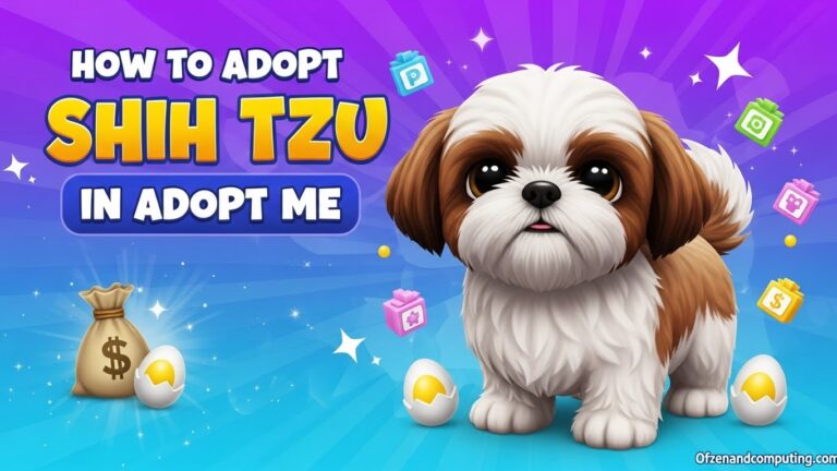 How To Adopt Shih Tzu in Adopt Me (March 2026) Complete Guide