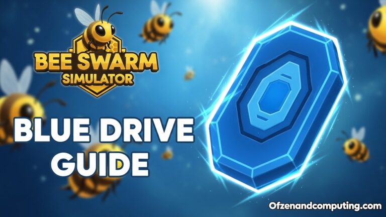 How To Get Blue Drive in Bee Swarm Simulator (March 2026) Complete Guide