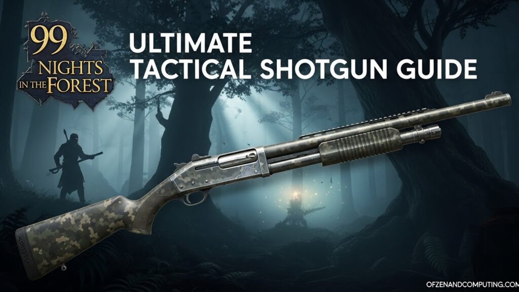 How To Get Tactical Shotgun 99 Nights Forest (March 2026) Ultimate Guide