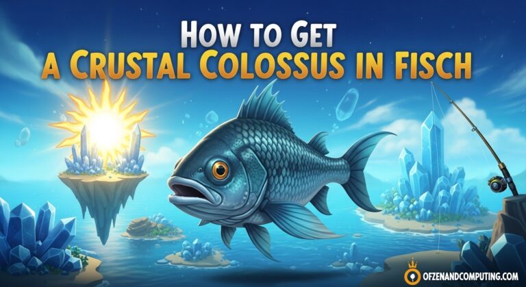How to Get Crustal Colossus Fisch (March 2026) Divine Secret Guide