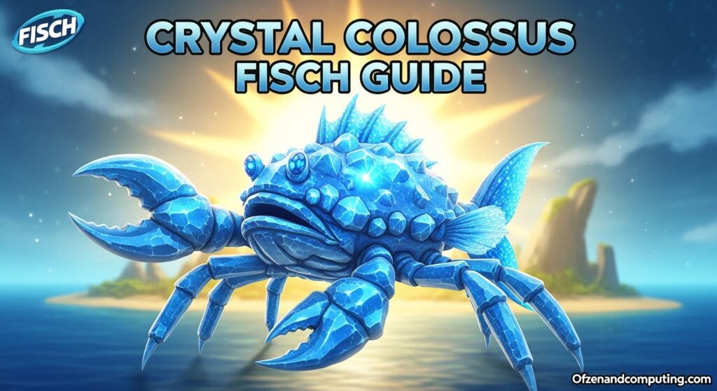 How to Get Crystal Colossus Fast in Fisch (January 2026) Best Location ...