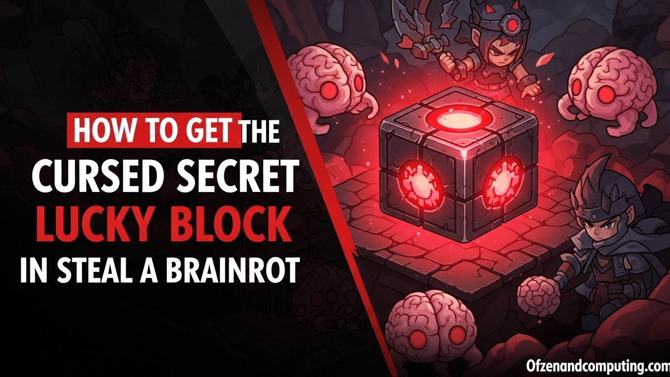 How to Get Cursed Secret Lucky Block in Steal a Brainrot (January 2026)