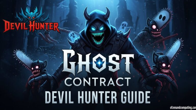 How to Get Ghost Contract Fast in Devil Hunter (March 2026) Ultimate Guide