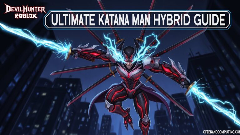 How to Get Katana Man Hybrid in Devil Hunter (March 2026) Quick Guide