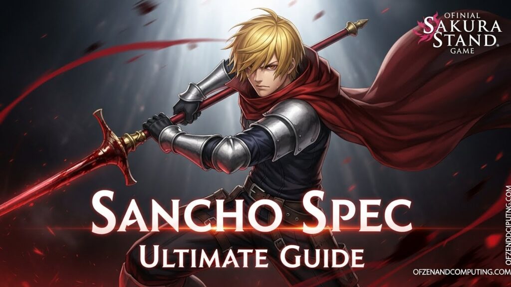 How to Get Sancho Spec in Sakura Stand (March 2026) Complete Guide