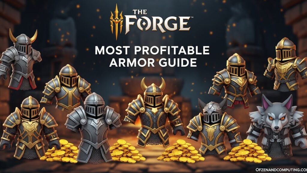 Most Profitable Armor The Forge (March 2026) Best to Sell