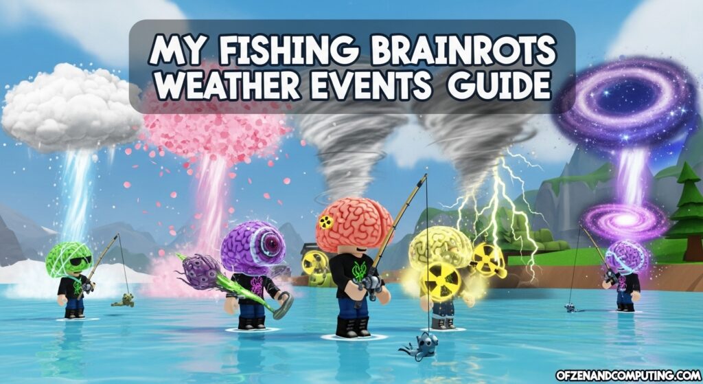 My Fishing Brainrots Weather Events Guide (March 2026) Mutations ...