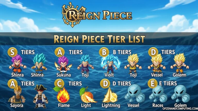 Reign Piece Tier List (March 2026) Best Specs, Fruits & Races