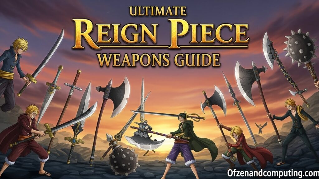 Reign Piece Weapons Tier List (March 2026) Complete Guide
