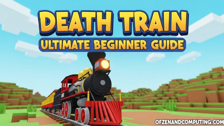 Roblox Death Train Beginner's Guide (March 2026) Pro Tips & Tricks