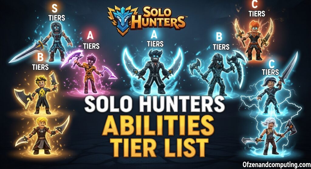 Solo Hunters Abilities Tier List (March 2026) Best Power Rankings