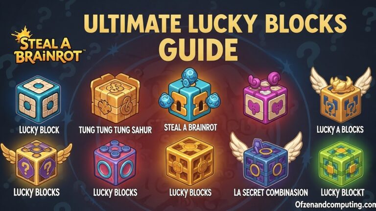 Steal A Brainrot Lucky Blocks Guide (March 2026) Complete Walkthrough