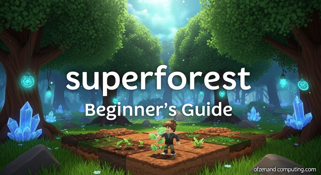 Superforest Beginner's Guide (March 2026) Complete Walkthrough