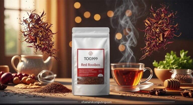 TOG999 Red Rooibos Tea Bags - Premium Quality & Flavor