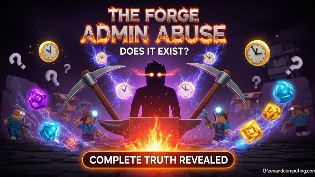 The Forge Admin Abuse Time (March 2026) Does It Exist? Complete Truth ...