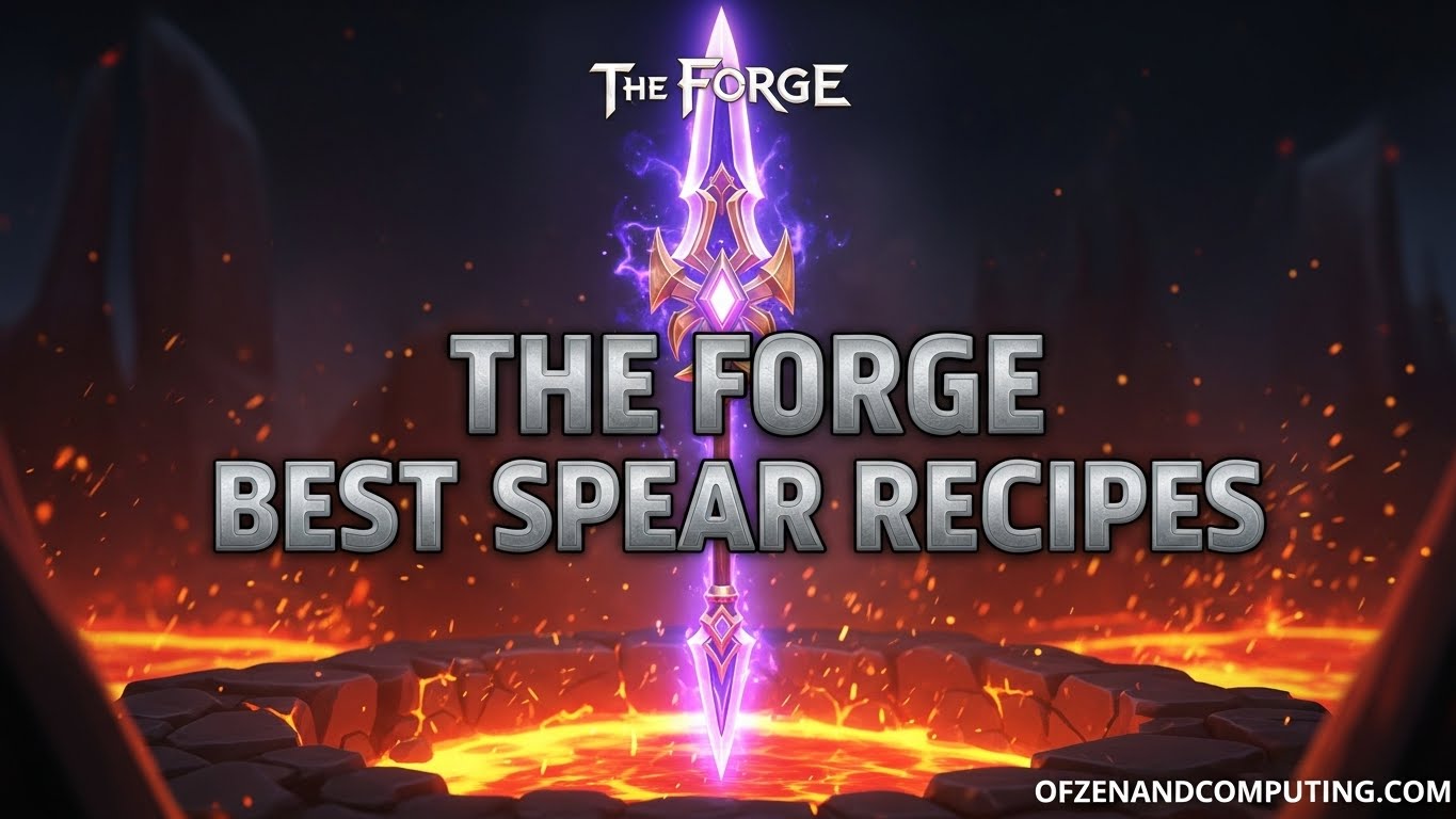 The Forge Spear Recipes (January 2026) Ultimate Guide