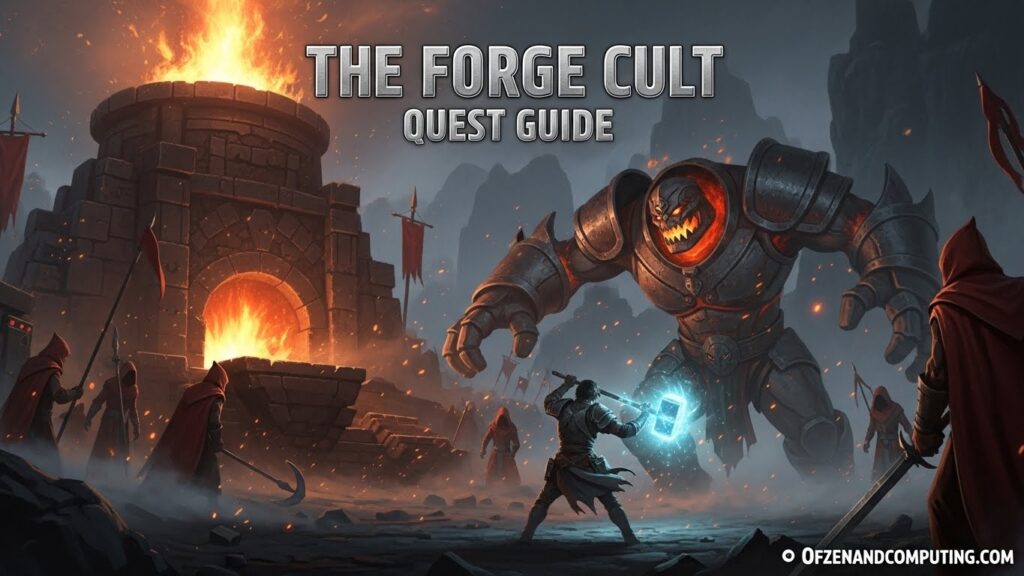 How to Finish Cult Quest Guide In The Forge (March 2026) Full Guide