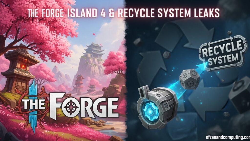 The Forge Island 4 & Recycle System (March 2026) Complete Leak Guide