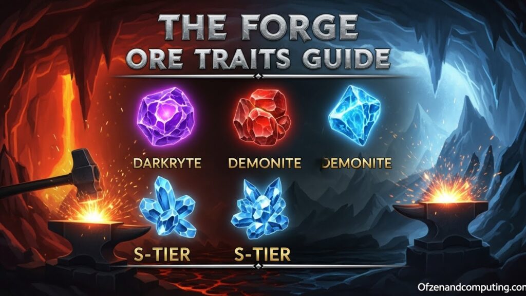 The Forge Ore Traits Tier List (March 2026) Multipliers, Recipes & Tier ...