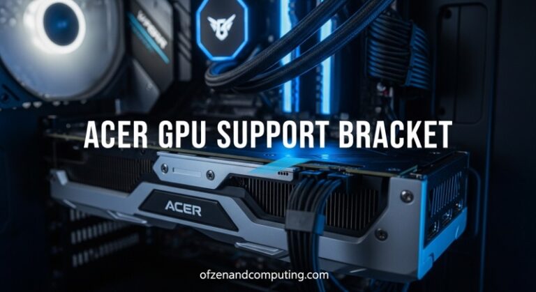 Acer GPU Support Bracket Review: Sturdy & Reliable