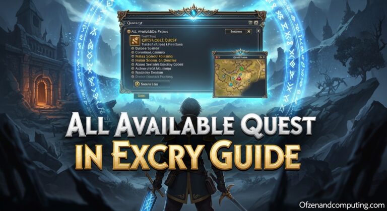 All Excry Quests Revealed (March 2026) Walkthrough & Rewards